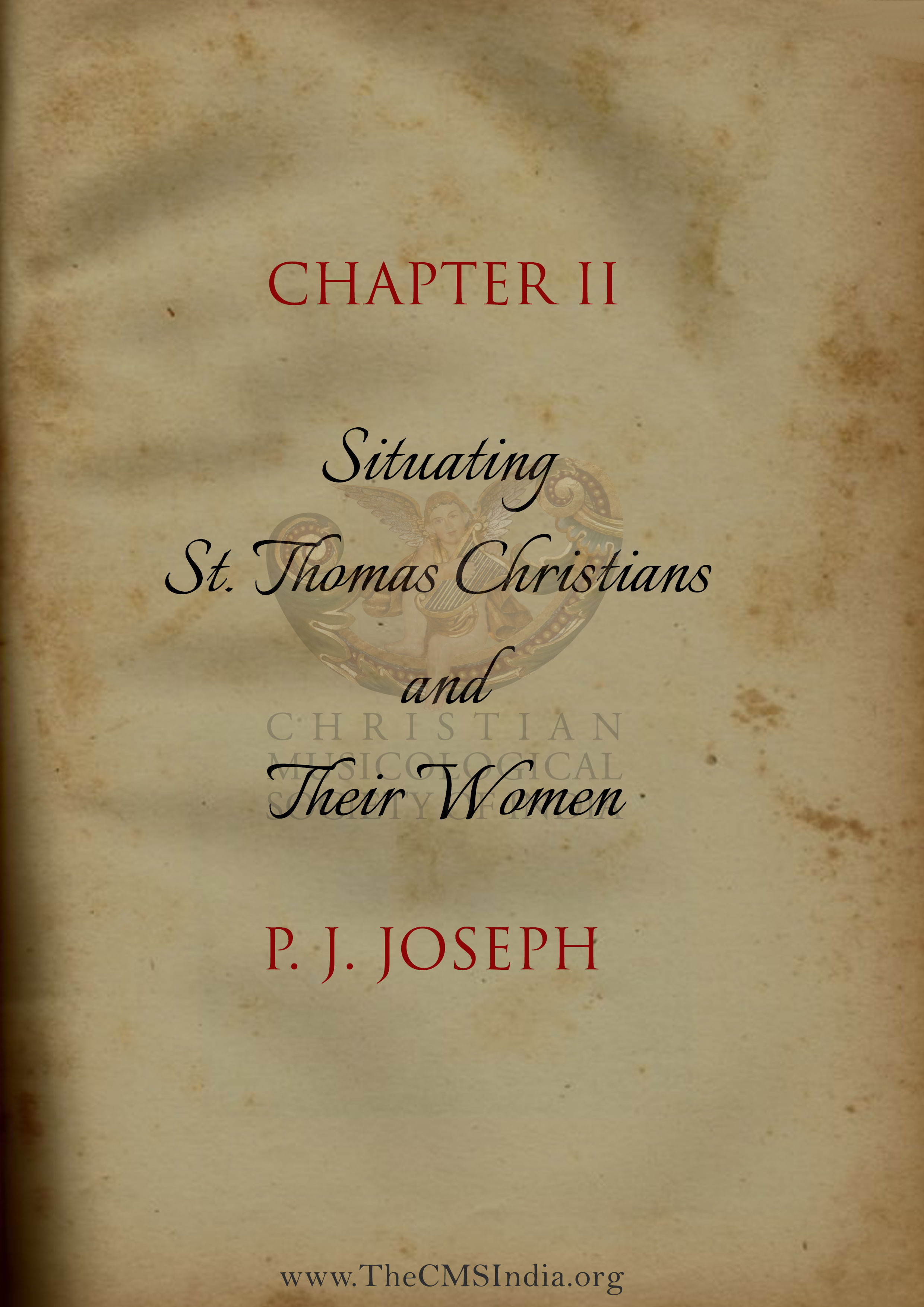 Thecmsindia.in - CHAPTER 2-Situating St.Thomas Christians and their Women